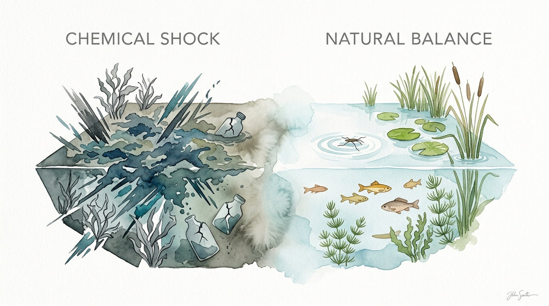 Natural Pond Algae Control Methods | Pond Algae Solutions