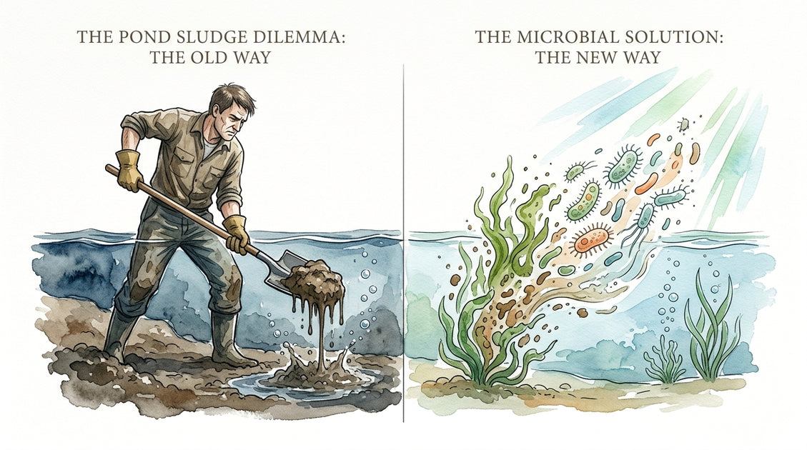 How Muck On The Bottom Of Your Pond Fuels Algae Growth | Pond Algae ...