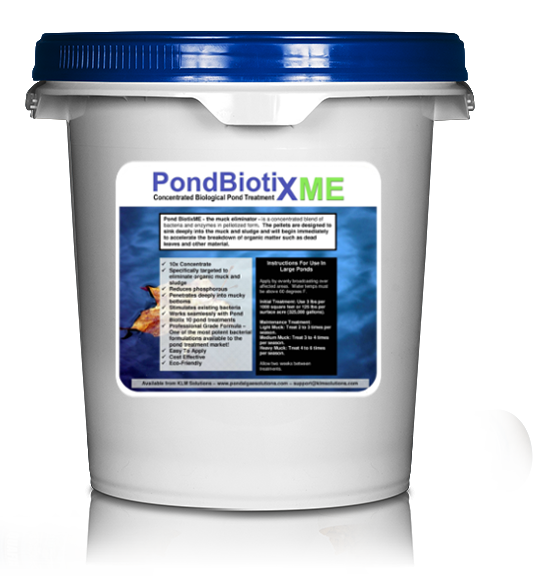PondBiotix ME Muck Elimination Pellets For Ponds | Pond Algae Solutions